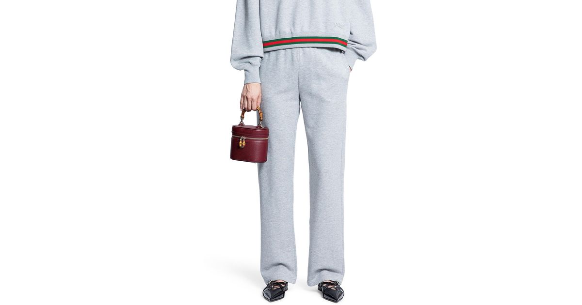 Gucci Trousers in Gray | Lyst