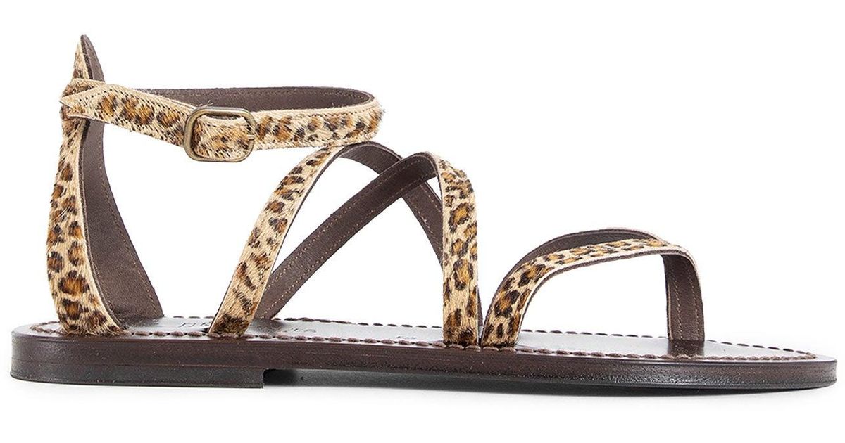 K. Jacques Sandals & Slides in White | Lyst