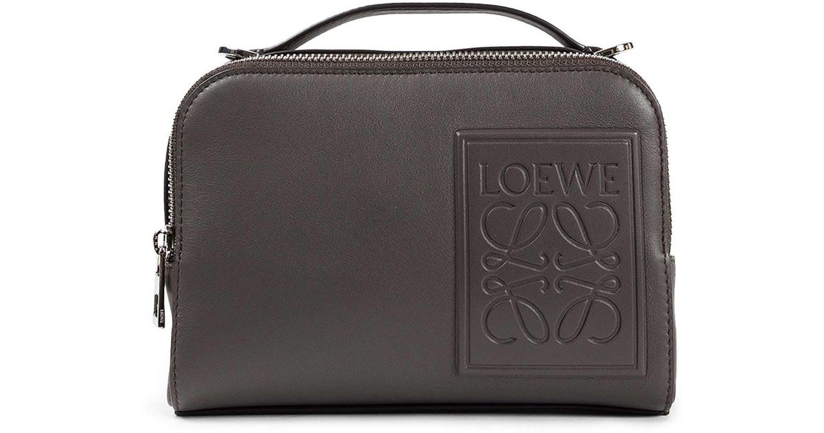 Loewe Mini Crossbody Camera Bag in Grey for Men | Lyst UK