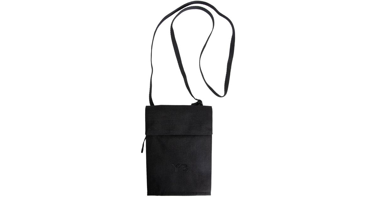 Y-3 X-Body Pouch in Black for Men | Lyst