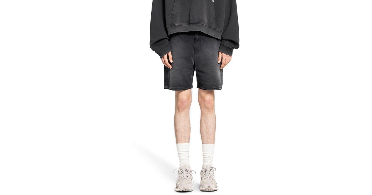 Represent Shorts & Skirts in Black for Men | Lyst