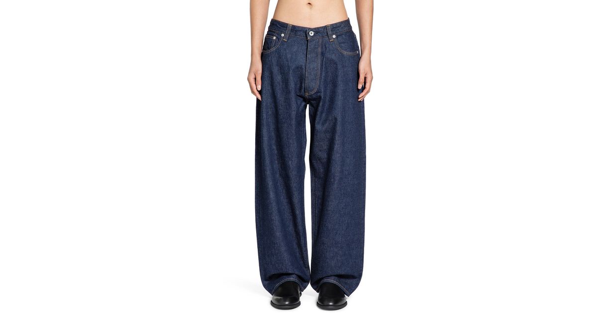 Studio Nicholson Seb Denim Jeans in Blue for Men | Lyst UK