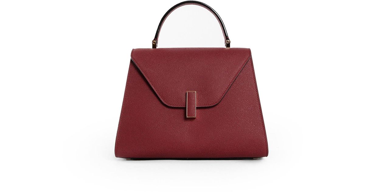 Valextra Top Handle Bags in Red | Lyst UK
