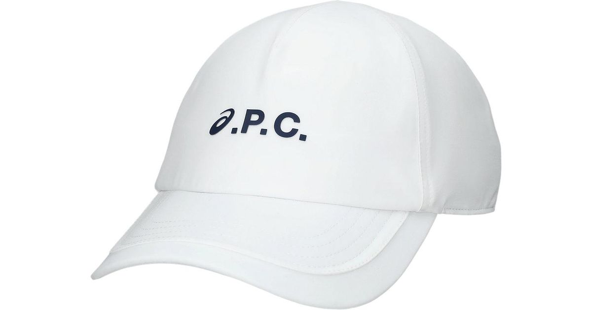 Asics A.P.C. x TENNIS CAP in Weiß für Herren | Lyst DE