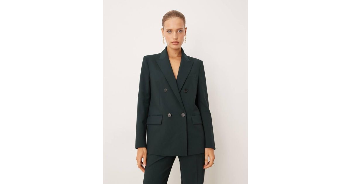 Mango Irese Wool Mix Tailored Blazer Co-Ord | Lyst UK