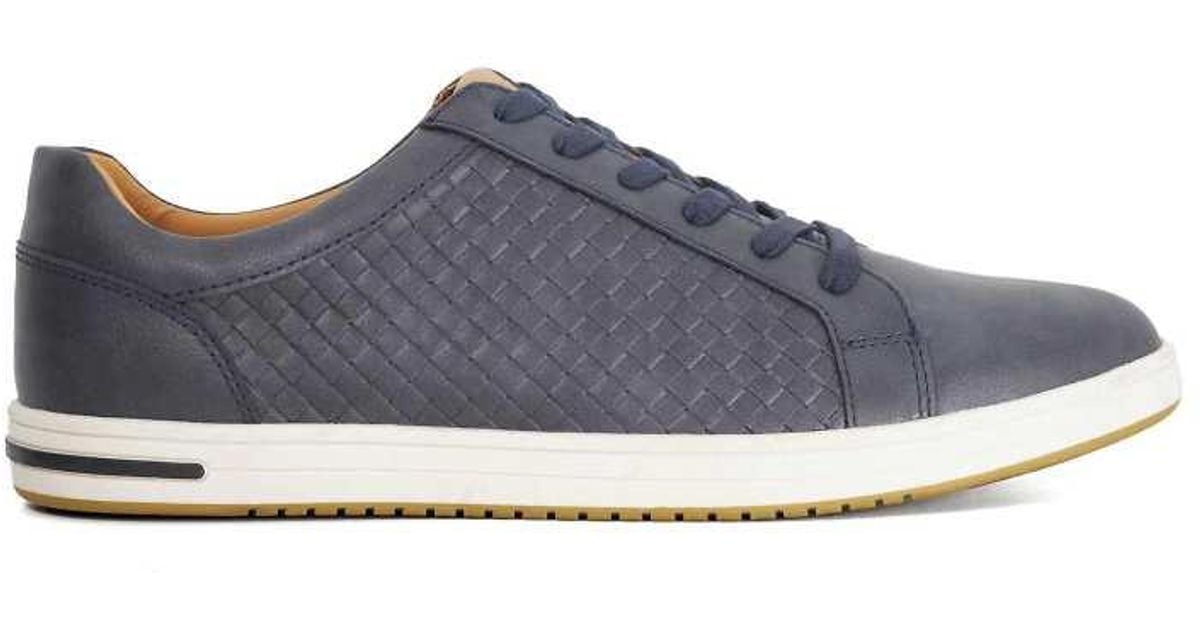 Dune Tezzy Weave Trainers in Blue for Men | Lyst UK