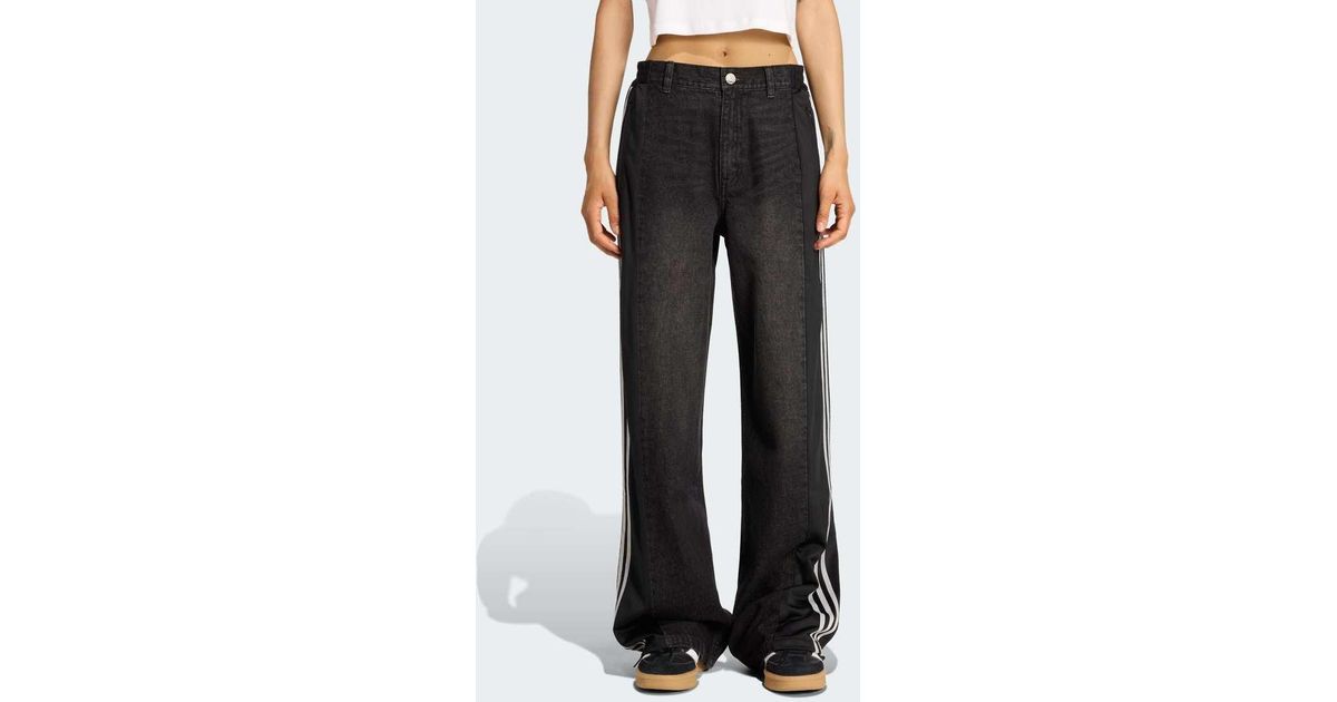 adidas Originals Originals Athletic Dept Denim Firebird Joggers in ...