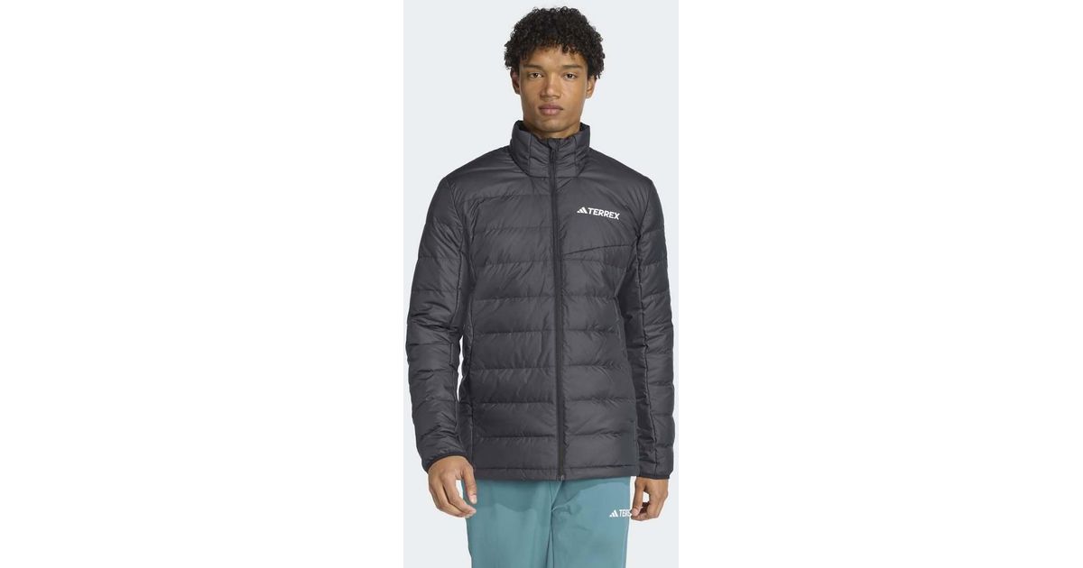 adidas Originals Terrex Multi Light Down Climawarm Jacket in Grey for ...