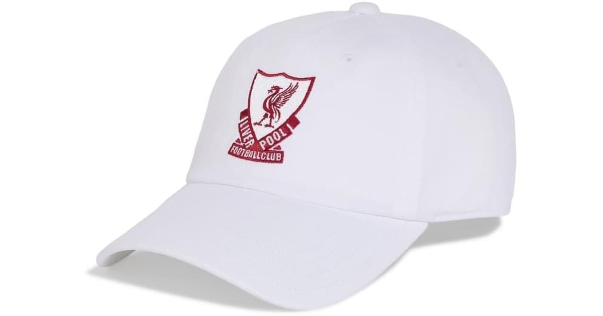 adidas Originals Adidas Football Liverpool Fc 26 Baseball Cap in White ...