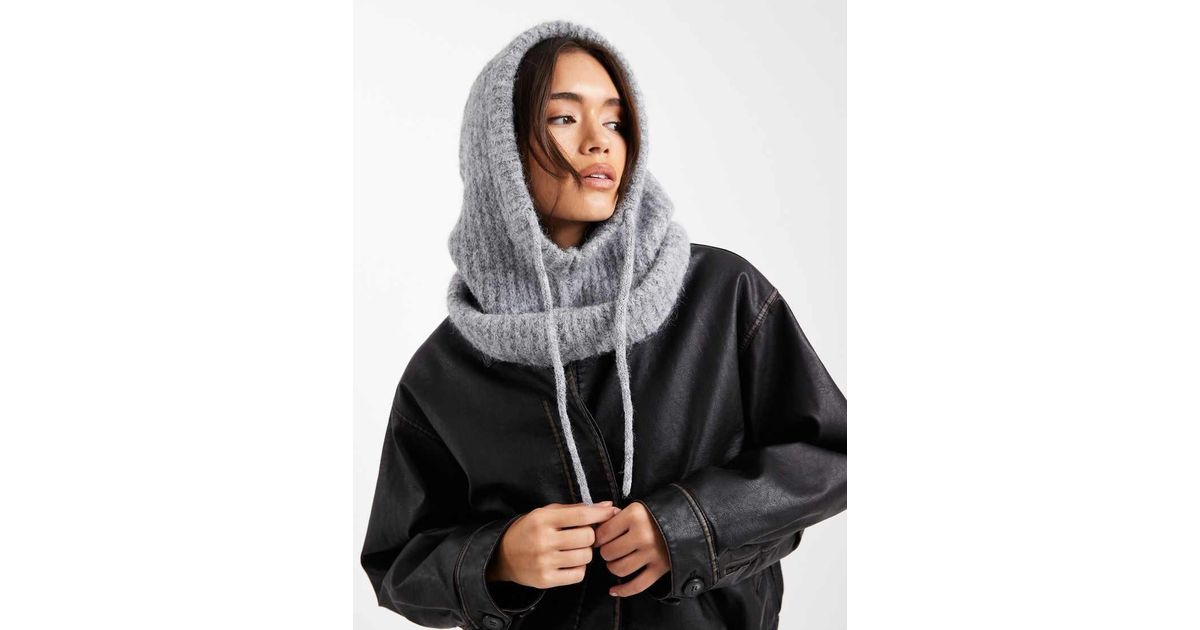 ONLY Knitted Bonnet in Black | Lyst UK