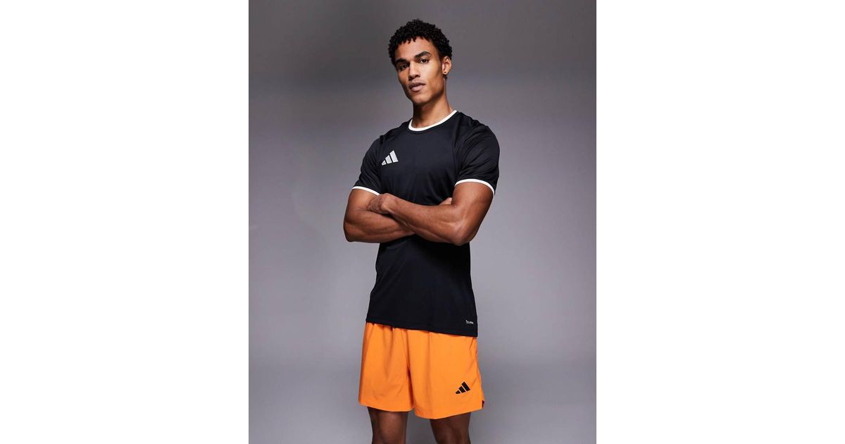 adidas Originals Adidas Football Entrada 26 T-Shirt in Grey for Men ...
