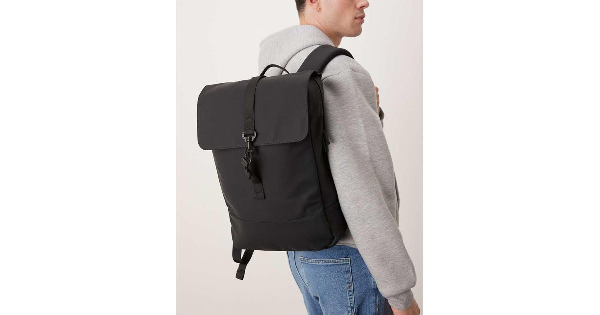 Mango Sleek Backpack With Compact Design in Black for Men | Lyst UK