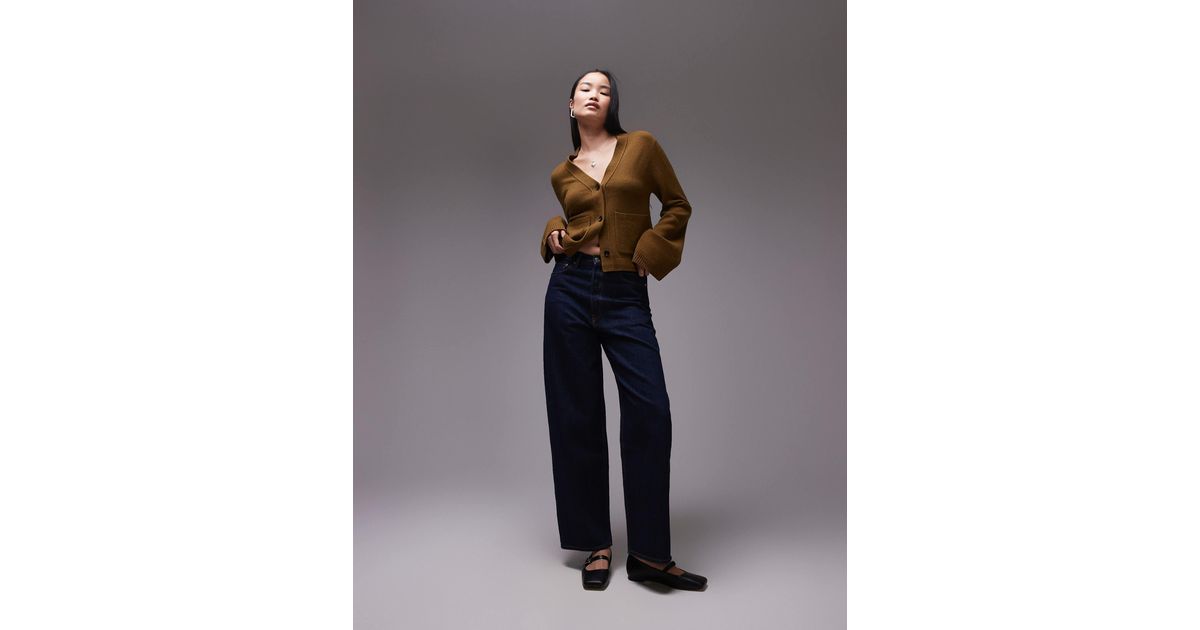 ARKET Amber Barrel Leg Jeans in Blue | Lyst