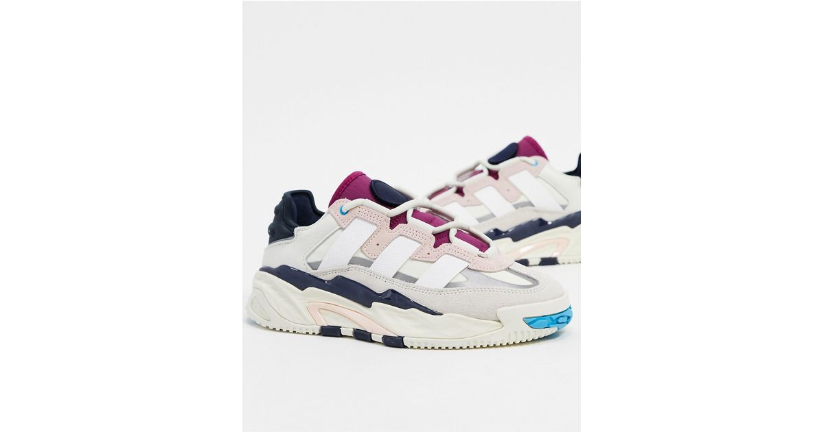 adidas Originals Niteball Trainers in White | Lyst Canada