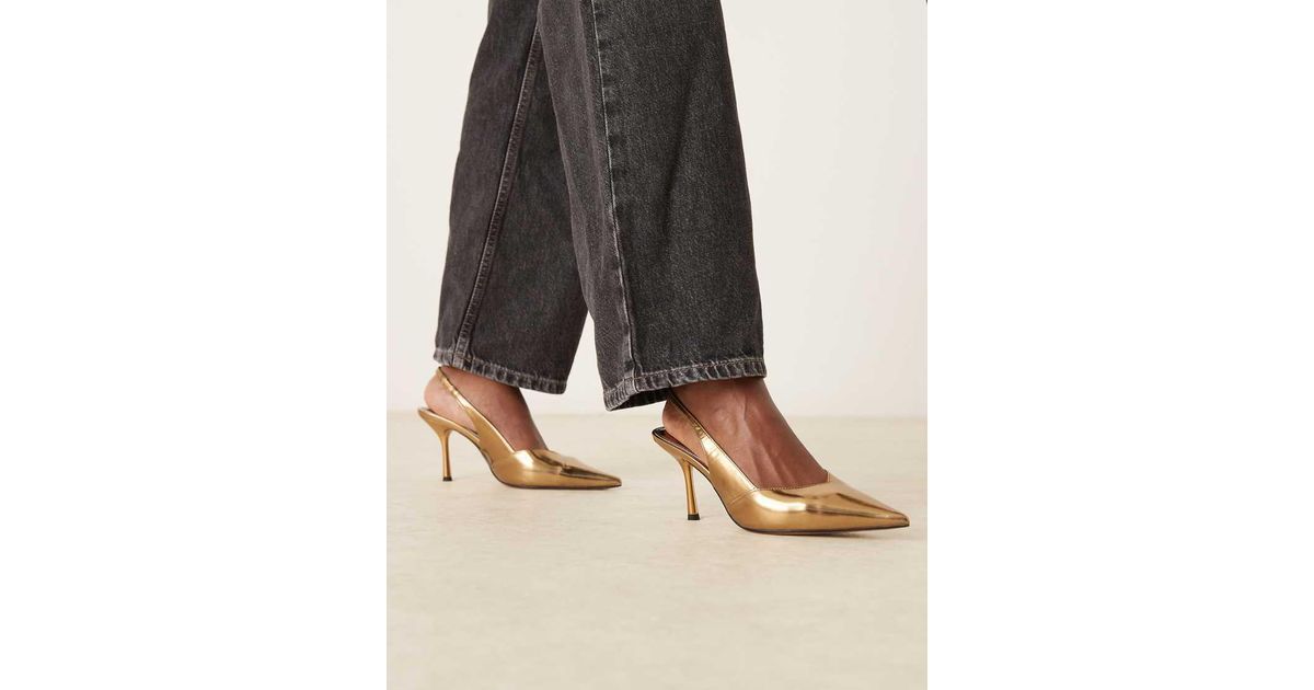 ASOS Sabrina Slingback Stiletto Heels | Lyst UK