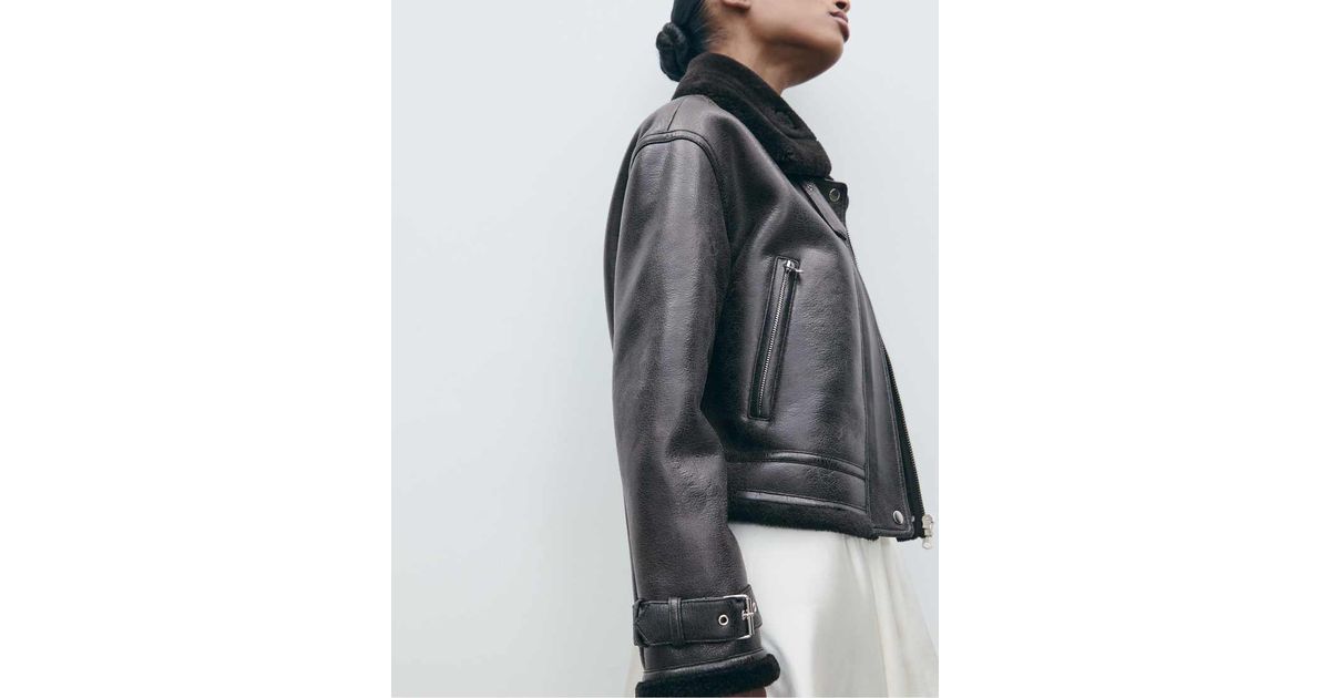 Stradivarius Double-faced Short Jacket in Grey | Lyst UK