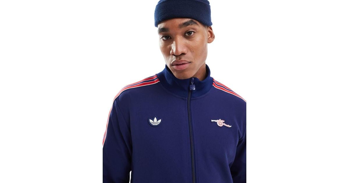 adidas Originals Adidas Football Arsenal Icons Track Top in Blue for ...