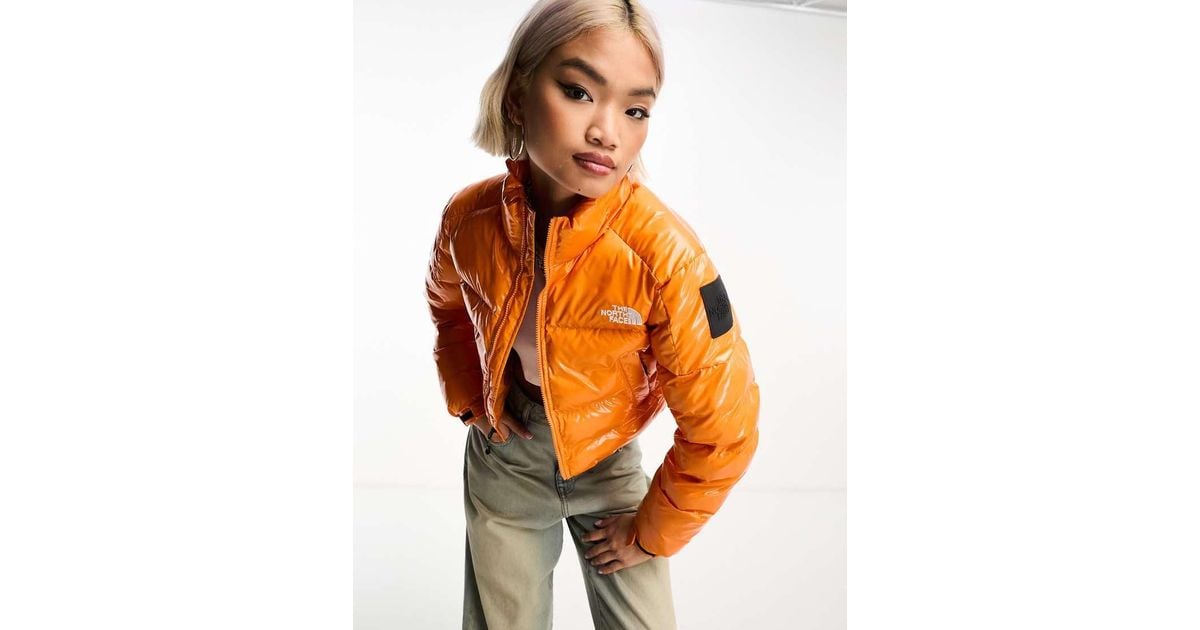 The North Face Rusta 2.0 Insulated Puffer Jacket in Orange | Lyst UK