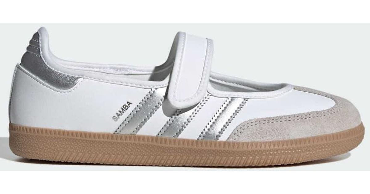 adidas Originals Samba Mary Jane in White | Lyst UK