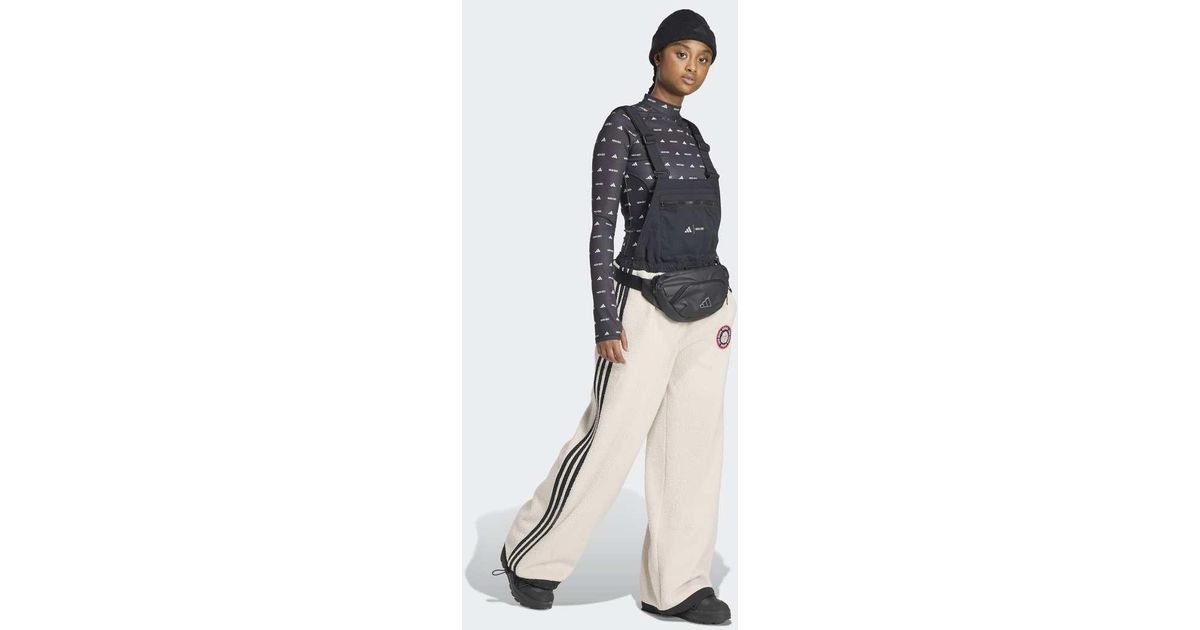 adidas Originals Adidas X Moon Boot Bib Pant in Blue | Lyst UK