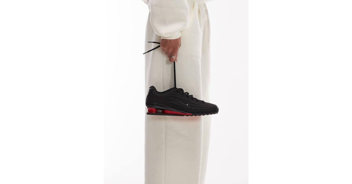 Nike Shox Z W Sneaker in Black | Lyst UK