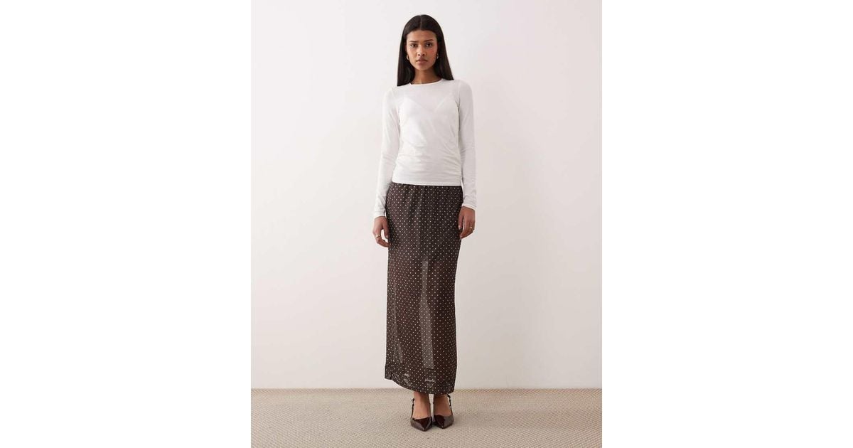 Gonna Midi di JJXX in Neutro | Lyst