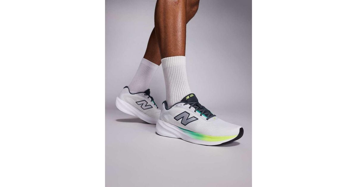New Balance 680 Running Trainers in Grey for Men | Lyst UK