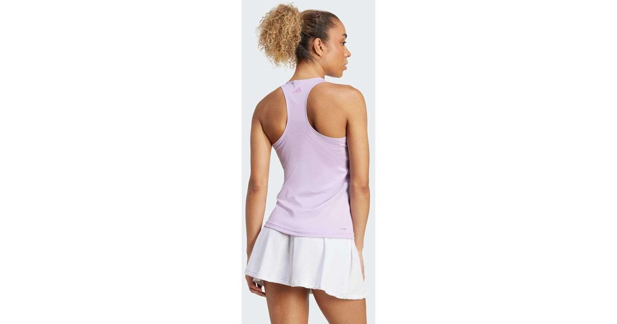 adidas Originals Club Tennis Climacool Tank Top in White | Lyst UK