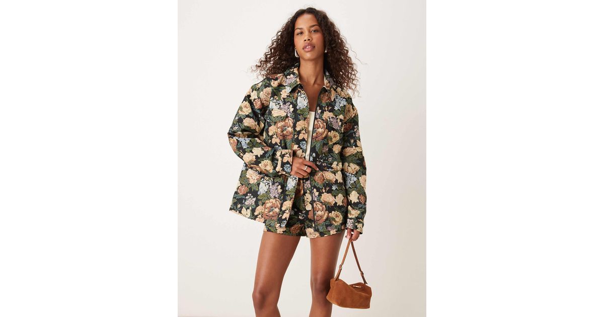ASOS Jacket With Pocket Detail | Lyst