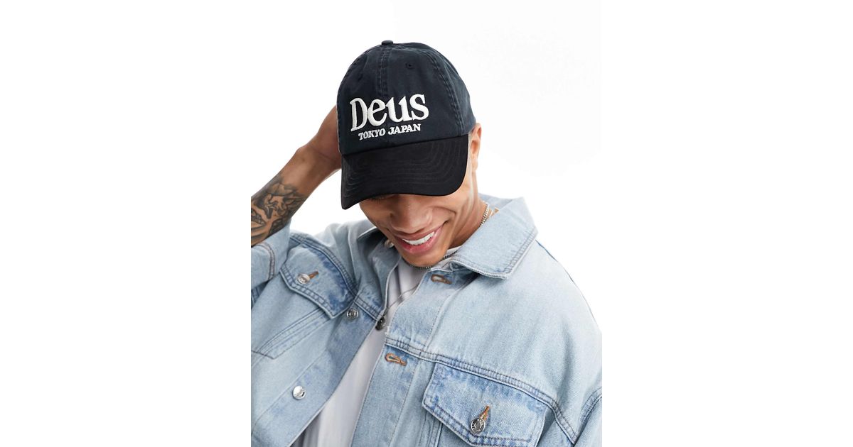 Deus Ex Machina Metro Cap in Blue for Men | Lyst