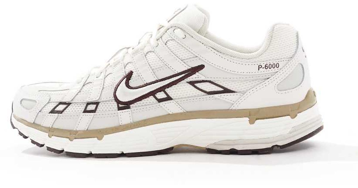Nike P-6000 Trainer in Natural for Men | Lyst UK