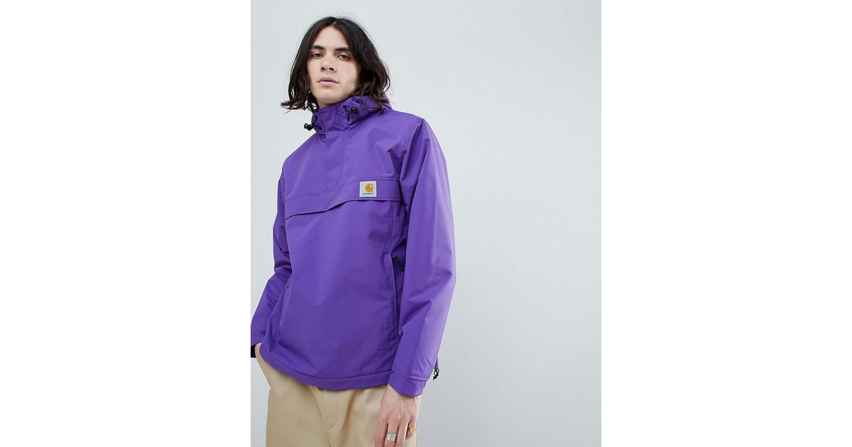 Carhartt WIP Nimbus Pullover Jacket in Purple for Men | Lyst UK