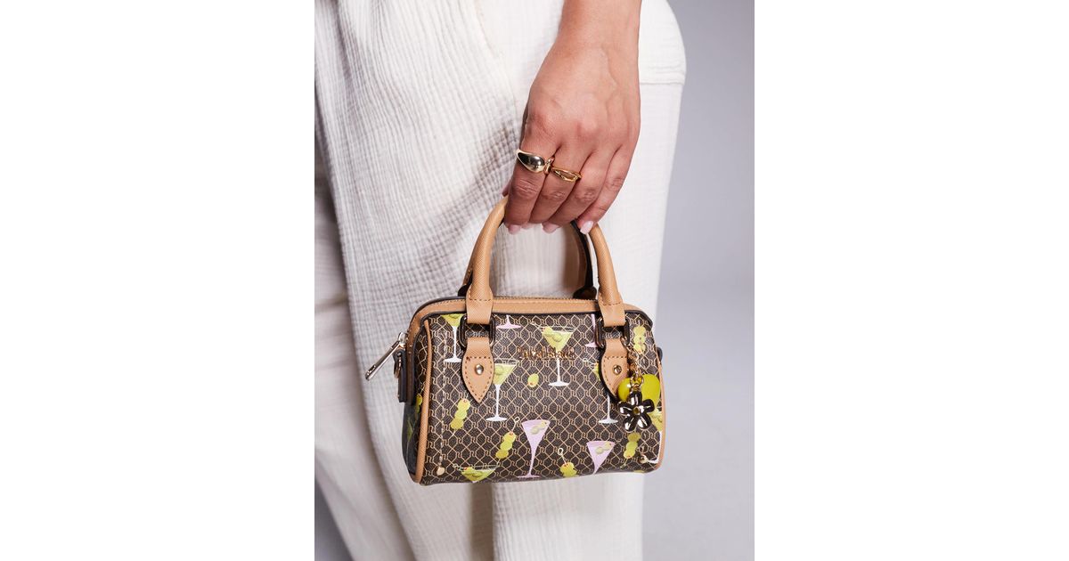 River Island Martini Mini Bowler Bag | Lyst