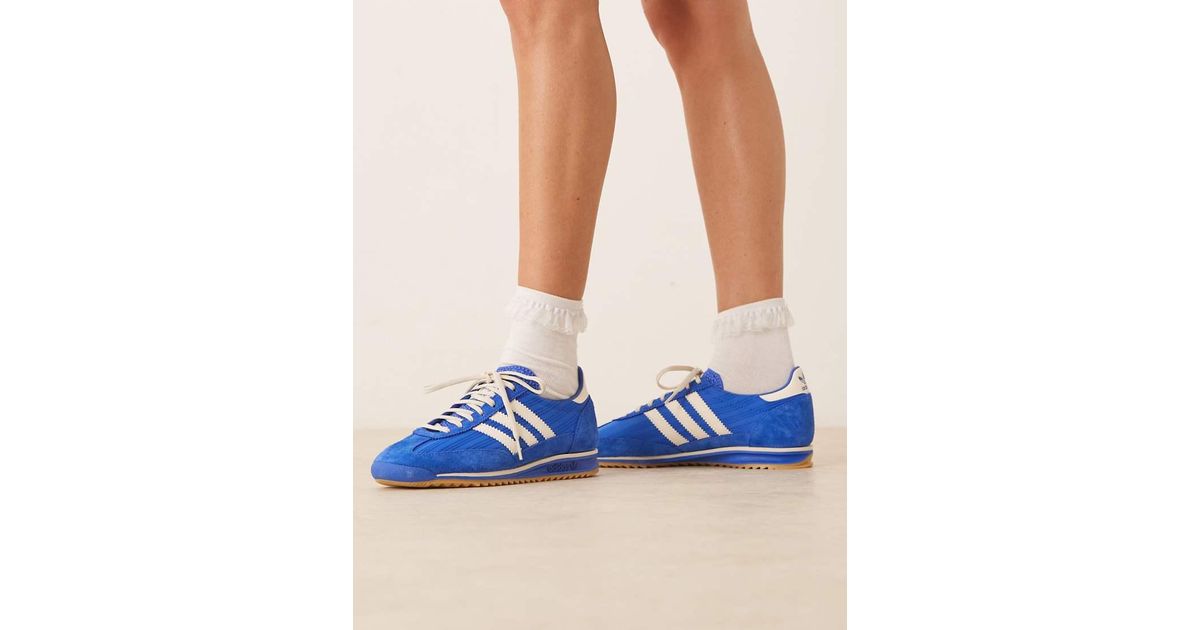 adidas Originals Sl 72 Og Trainers in Blue | Lyst UK