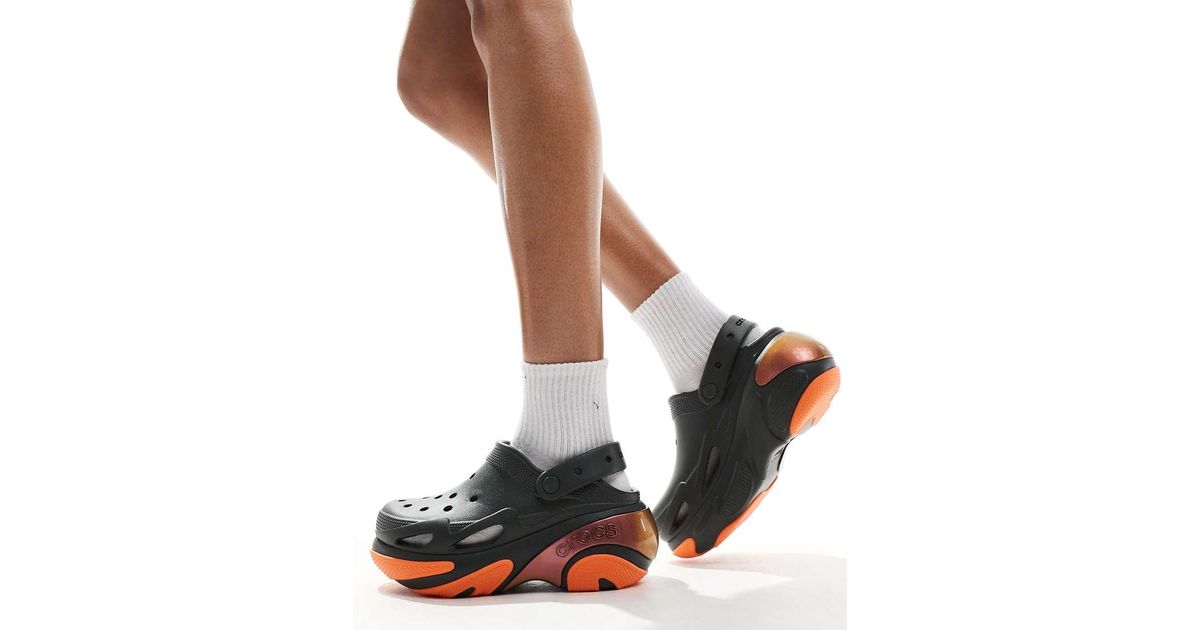 Crocs™ Bubble Crush Reflector Clog in Brown | Lyst UK