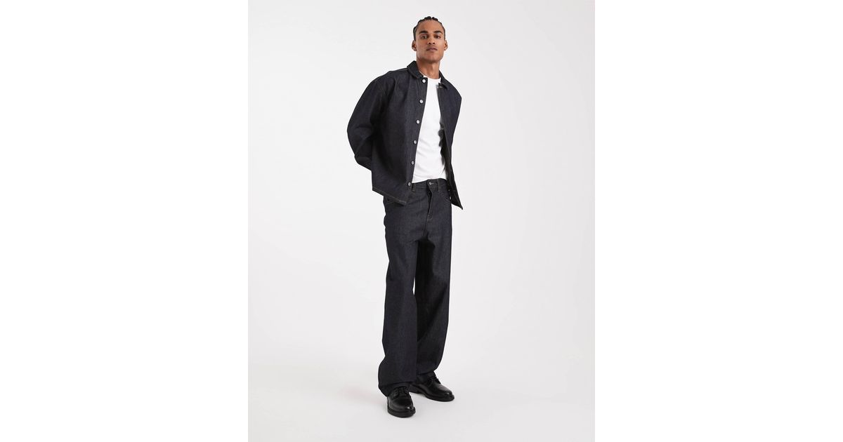 ASOS Circular Design Collection Heavyweight Loose Straight Jeans in ...