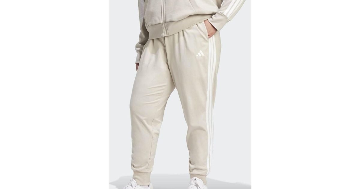 adidas Originals Essentials 3-Stripes Jogger Pants (Plus Size) in ...