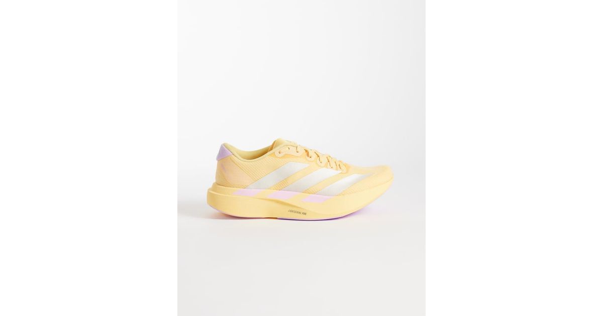 adidas Originals Adidas Running Adizero Evo Sl Trainers in Natural ...