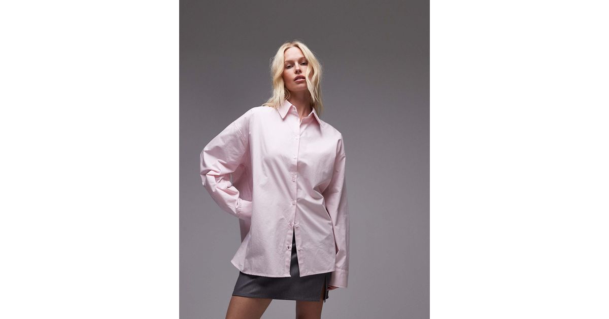 ASOS Cinch Waist Wrap Multiway Shirt in Purple | Lyst