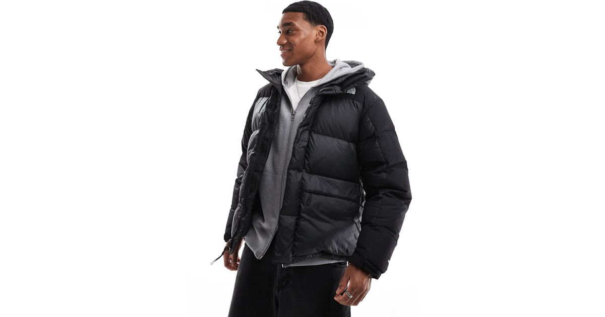The North Face Himalayan Down Parka Coat in Blue for Men | Lyst