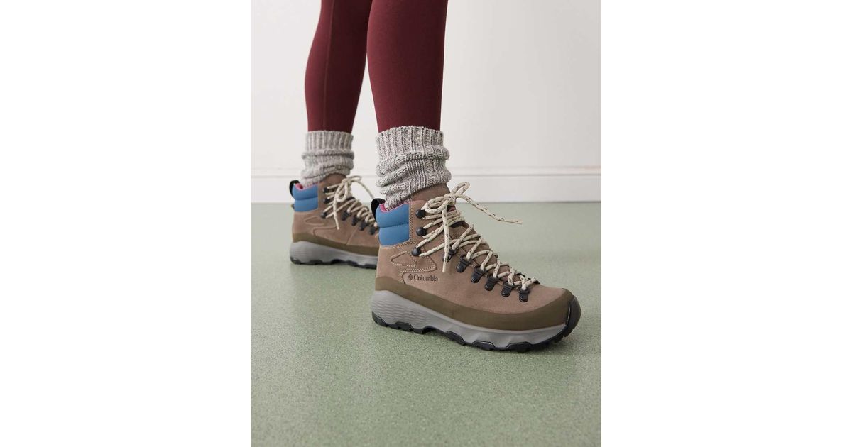 Columbia Newton Alpine Pt Boots in Natural | Lyst UK