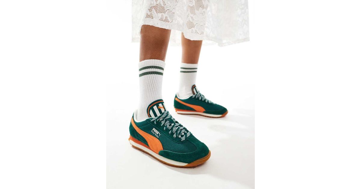 PUMA Easy Rider Supertifo Trainers in Green | Lyst UK