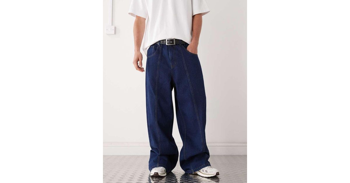 Ed Hardy Dragon Embroidery Jeans in Blue for Men | Lyst UK