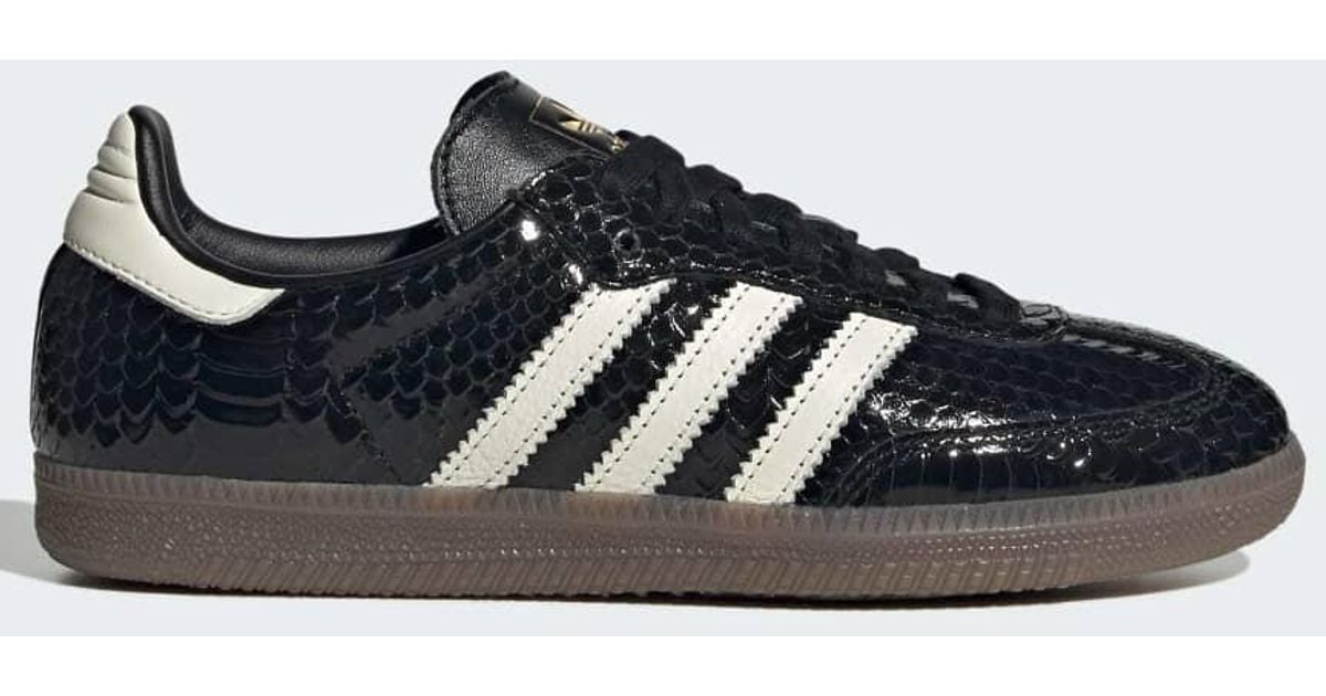 adidas Originals Samba Trainers in Black | Lyst UK