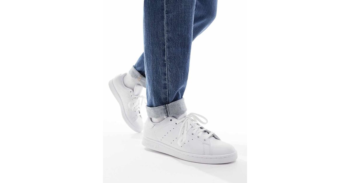 adidas Originals Stan Smith Trainers in White | Lyst UK