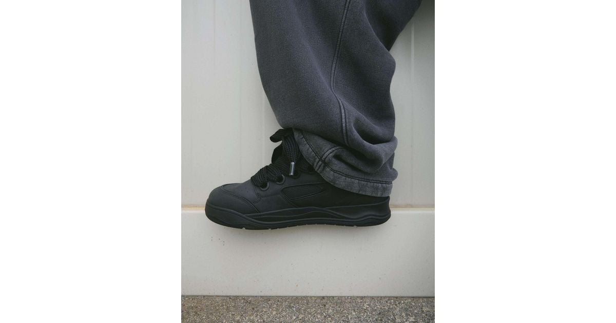 Baskets chunky style skateur Bershka pour homme en coloris Noir | Lyst