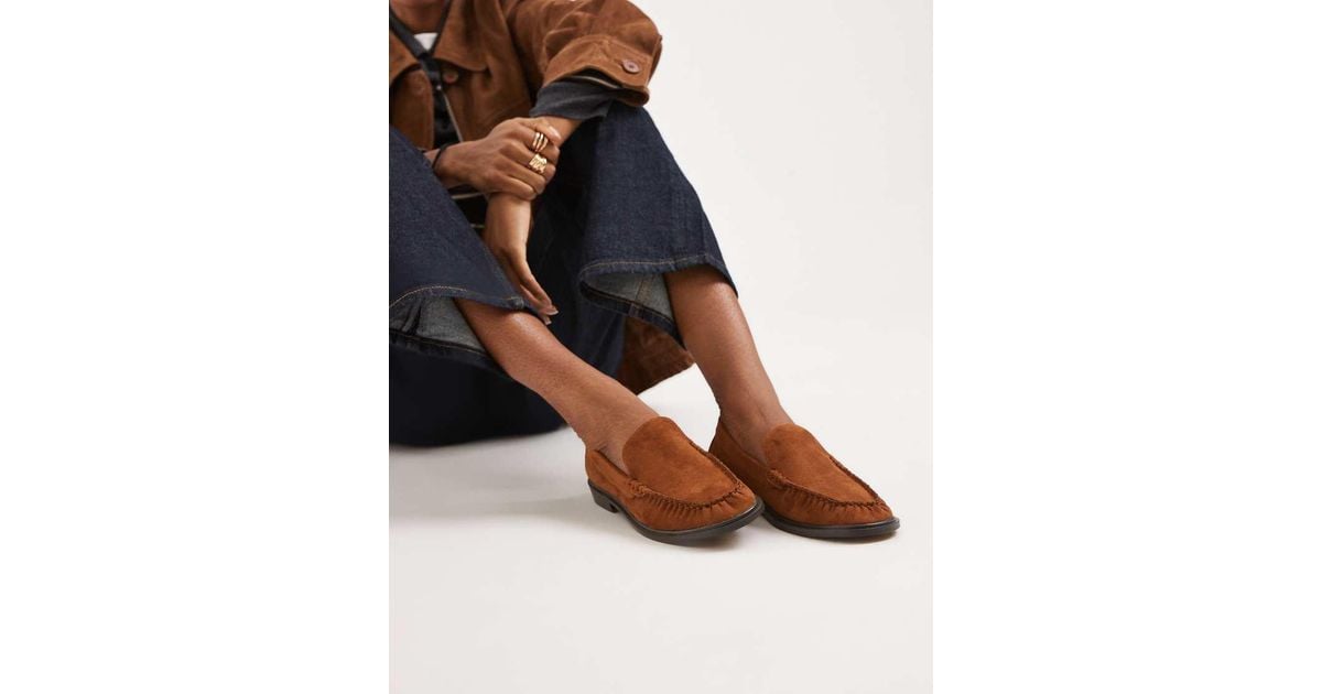 schuh Lorena Loafers in Blue | Lyst UK