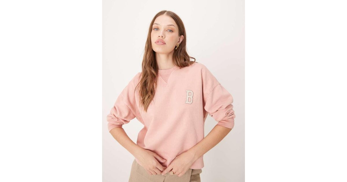 Barbour Elisha Sweatshirt in Pink | Lyst UK