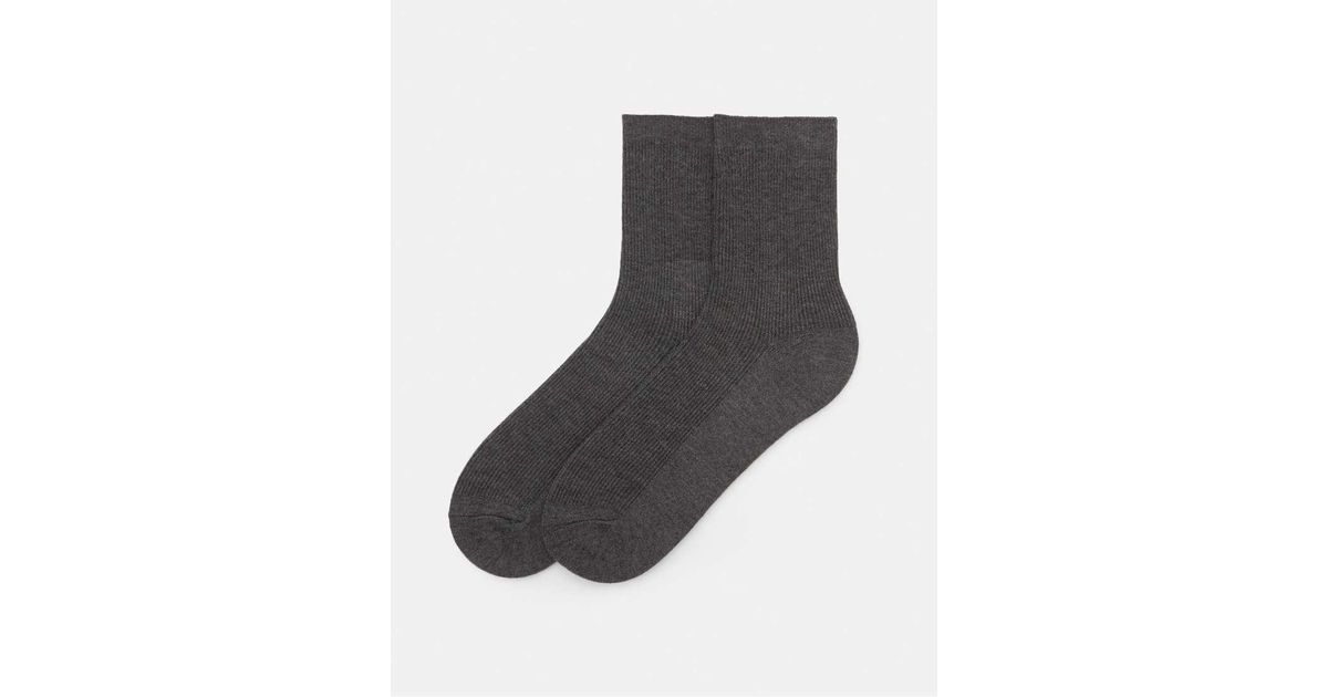 Pull&Bear Long Socks in Grey | Lyst UK