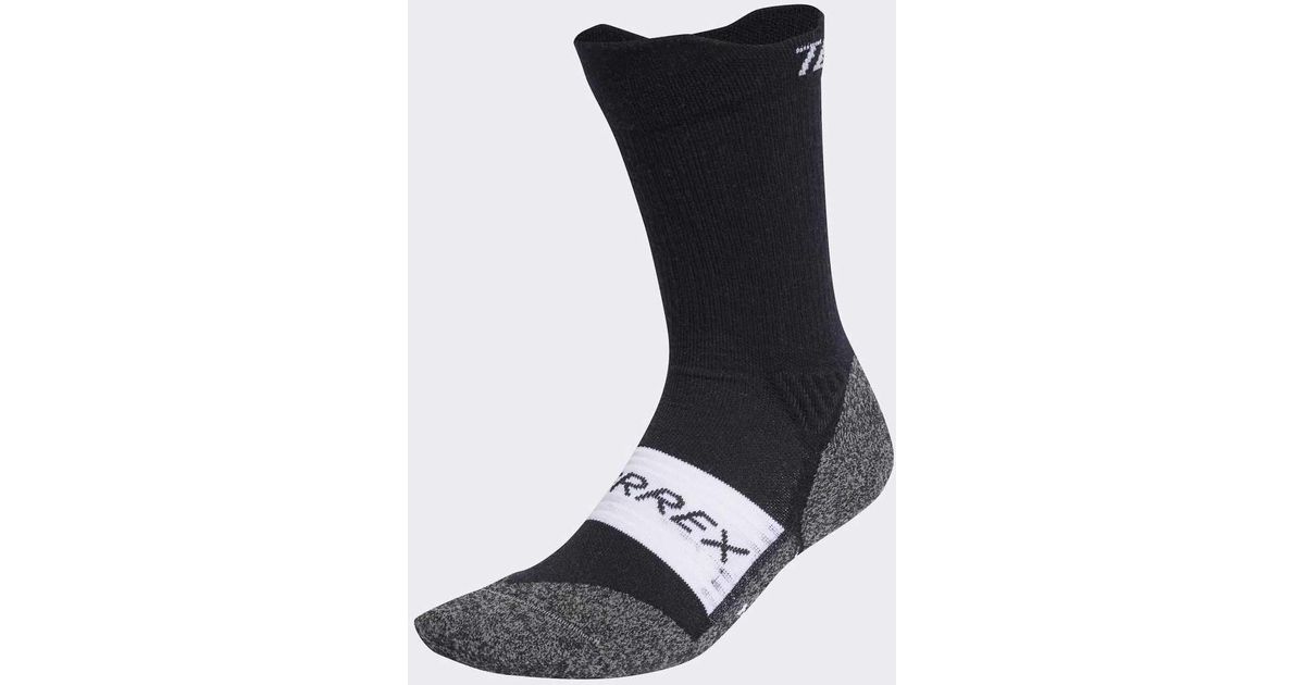 adidas Terrex Cold.Rdy Crew Wool Socks in Black | Lyst UK